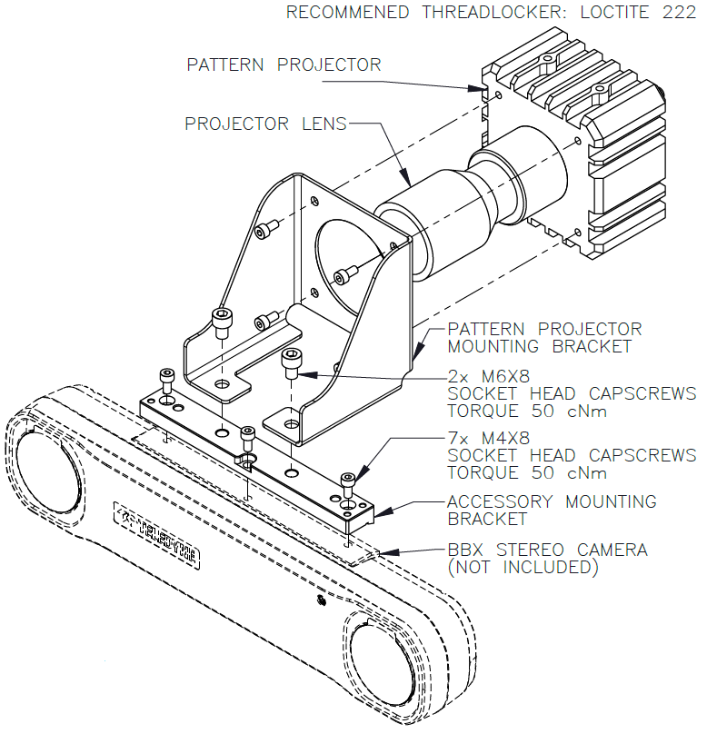 Setting Up a Pattern Projector with the Bumblebee X Camera | Teledyne ...